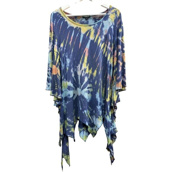 Kathmandu Imports | Tops | Tiedye Bell Sleeve Tunic Top Ml By Kathmandu ...